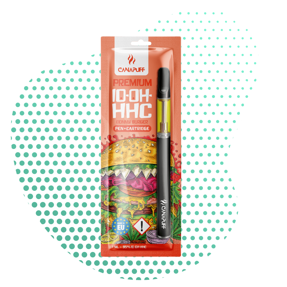 Donny Burger - 10-OH-HHC 95% Vape Pen + Kartusche Set