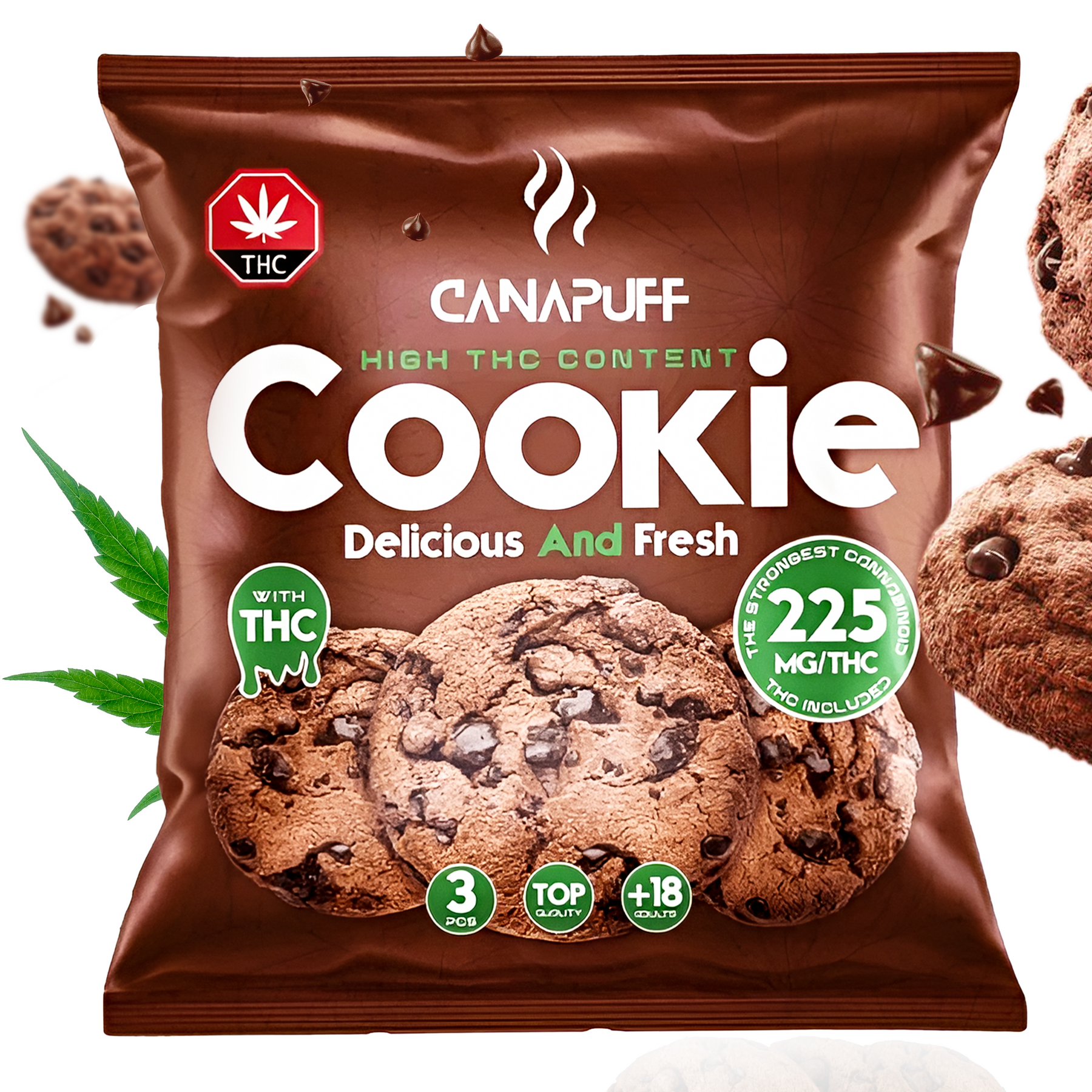 THC-Cookies | Mit Cannabis infundierte Cookies online kaufen