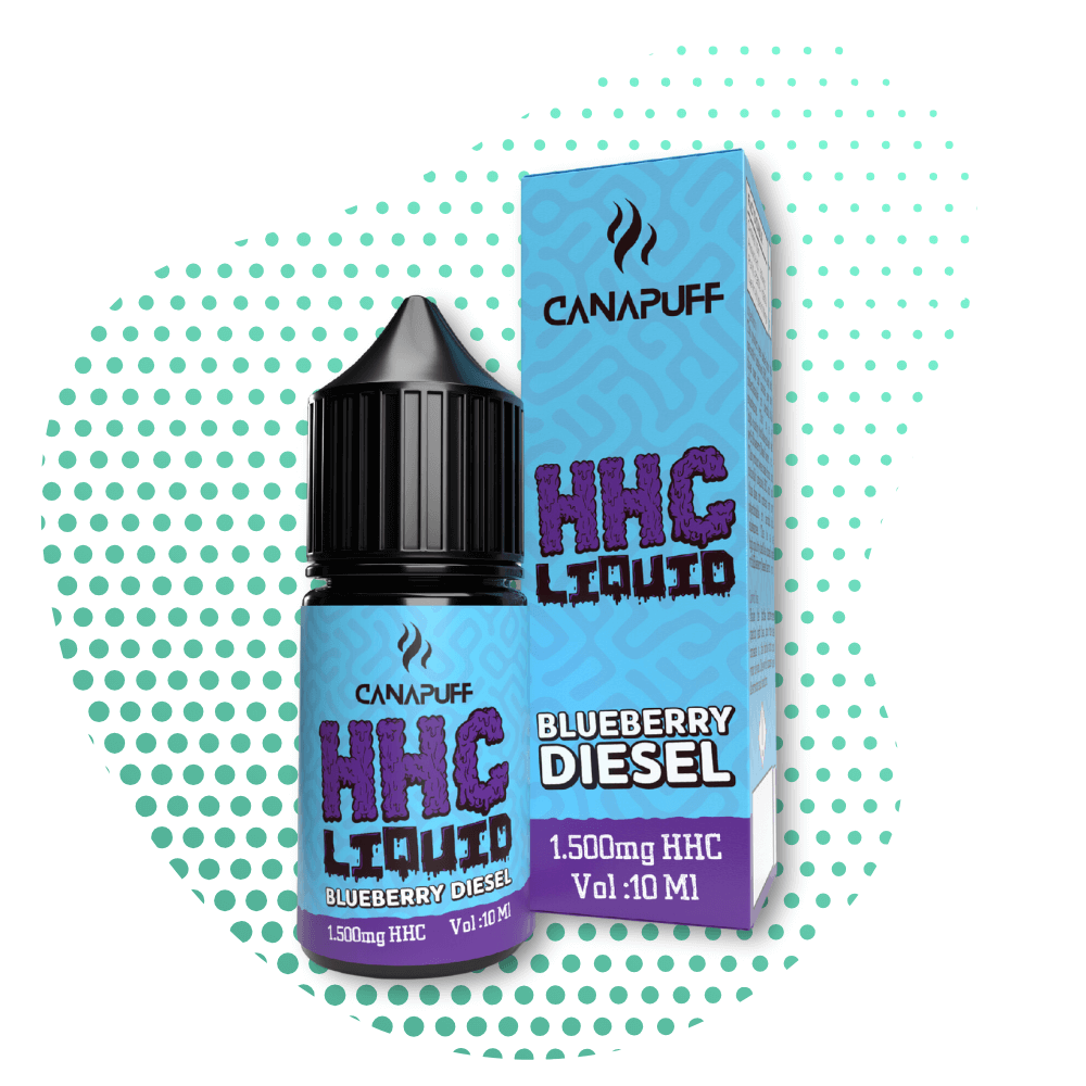 HHC Liquid - Blaubeere Diesel 🍇💨 | Canapuff