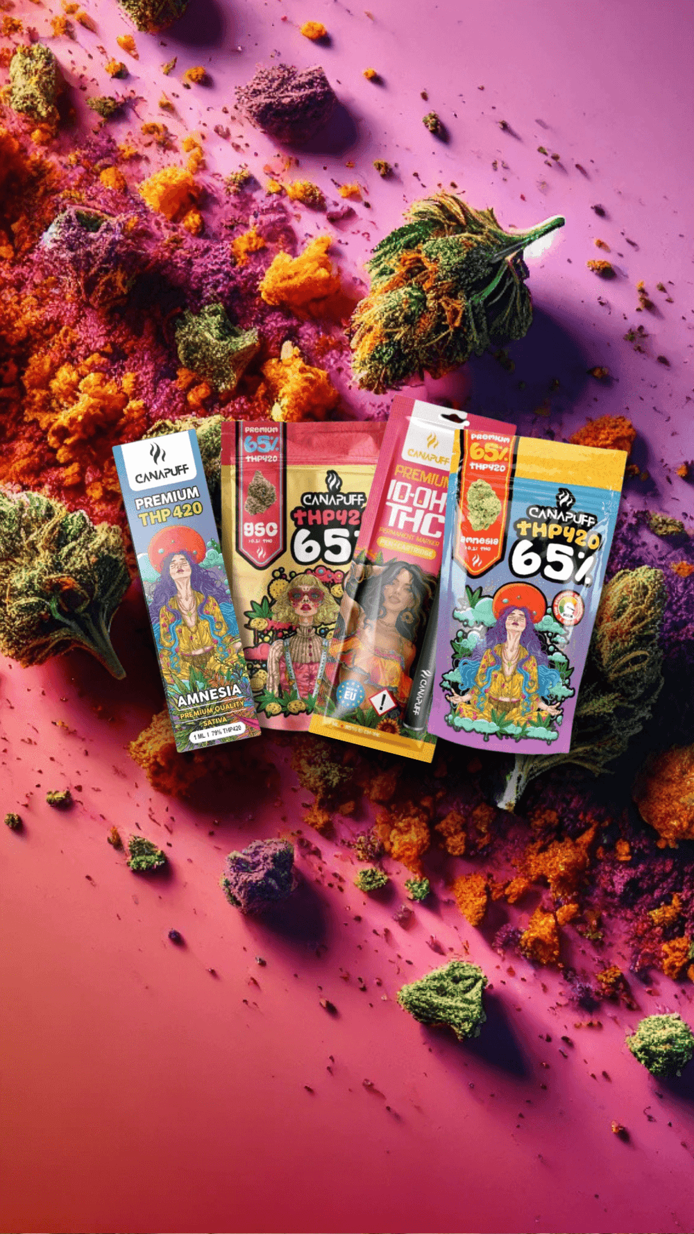 THCV, 10-OH-HHC, THCP & H4CBD Shop | Jetzt kaufen